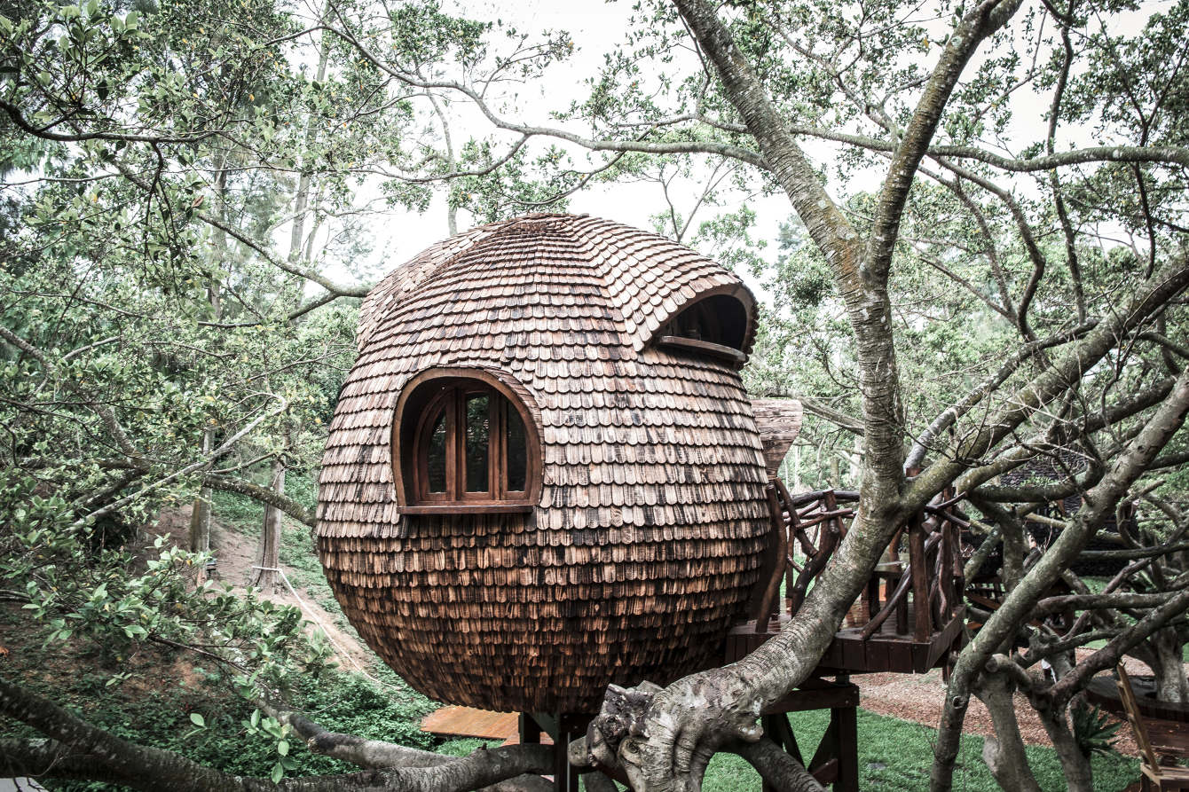 Tree Houses in the Dreamy Forest - Yu Chih Hsiao