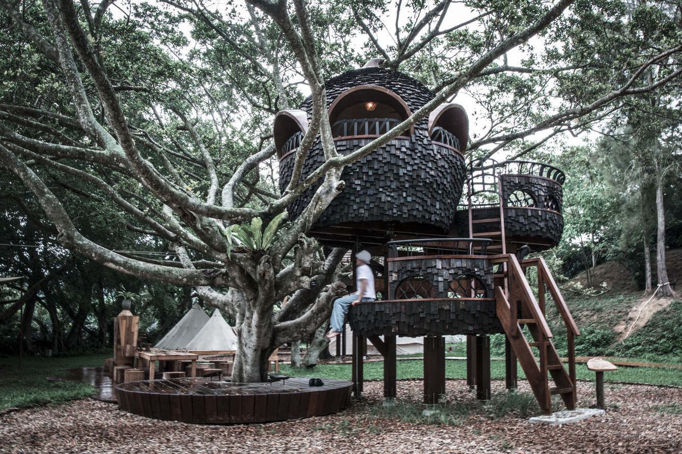 Tree Houses in the Dreamy Forest - Yu Chih Hsiao