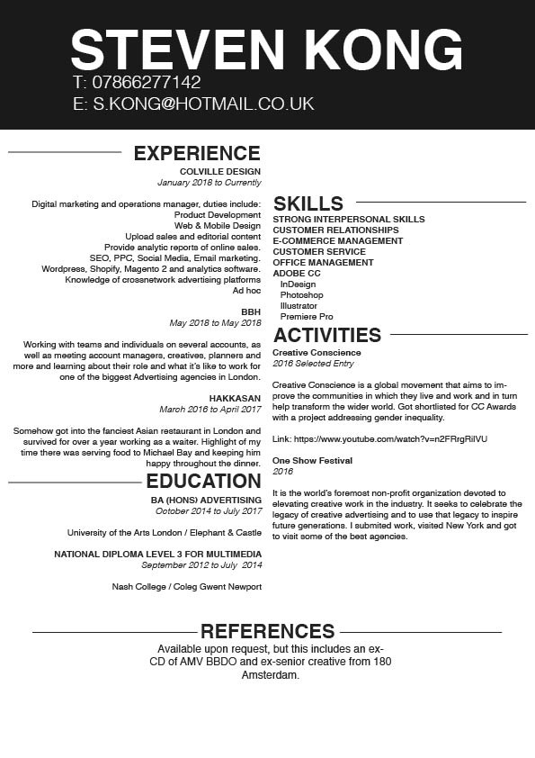 Who is Steven Kong? - Steven Kong.