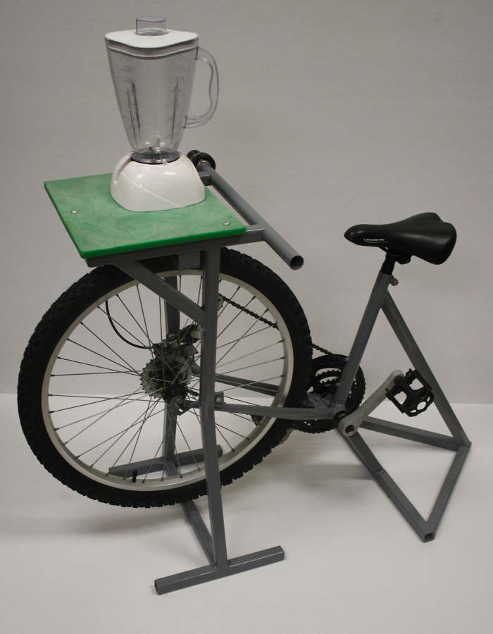 Bicycle Powered Blender - Anna Stewart Zellweger