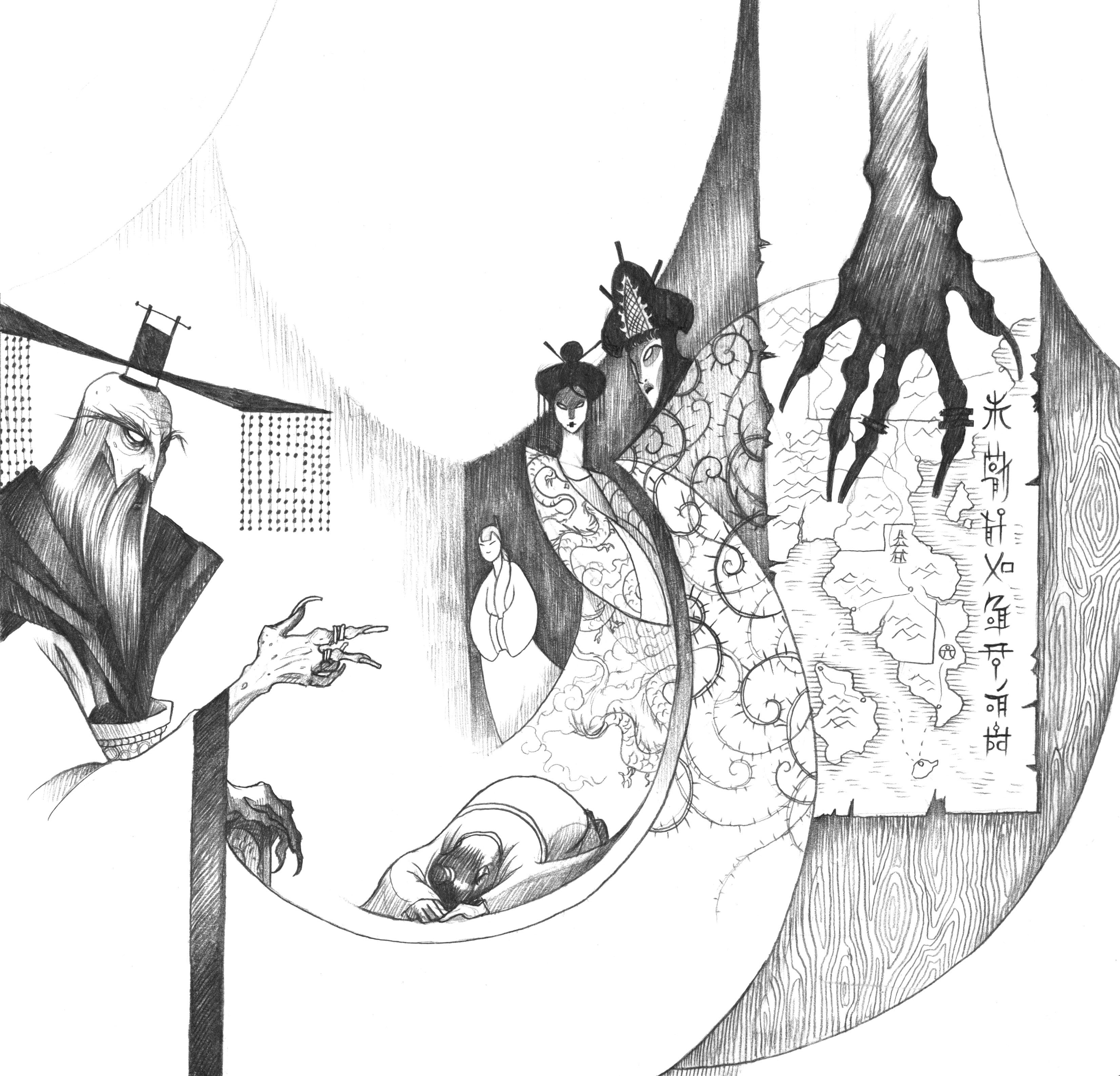 King Lear - Booklet - JamesGiffordIllustration