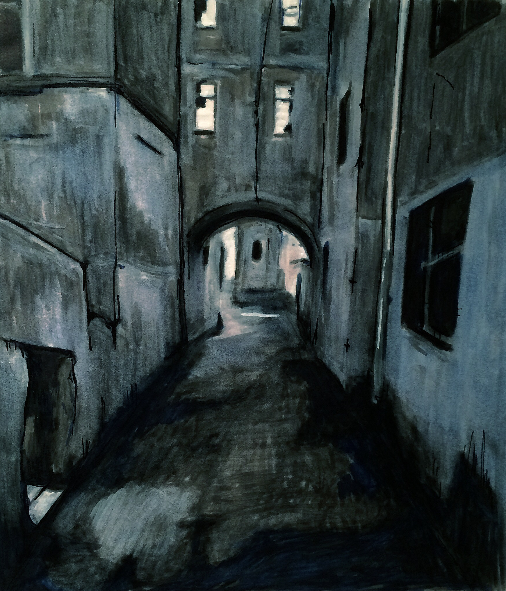 NIGHT ALLEY - SARAH ROSALIE