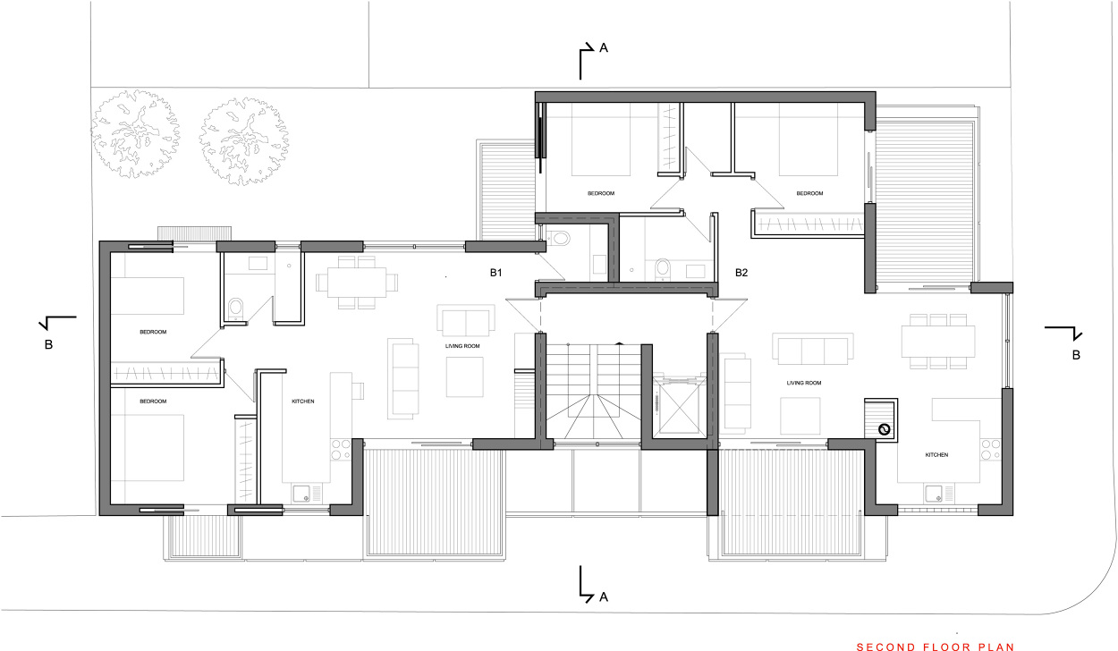 FOUR-STOREY APARTMENT BUILDING IN CORINTH - VANA KARATRANTA architects