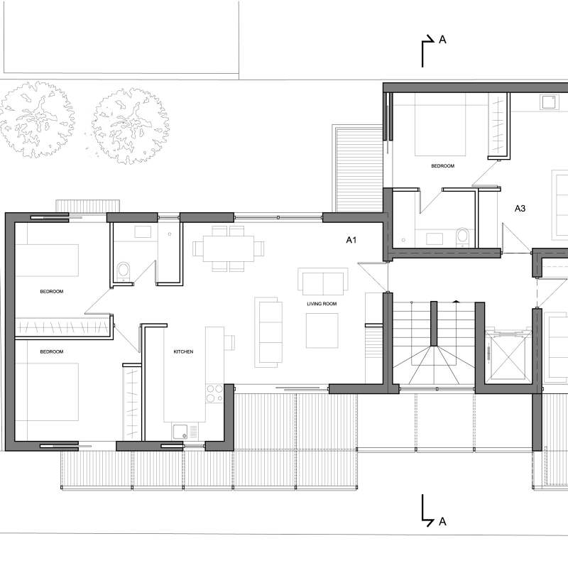 FOUR-STOREY APARTMENT BUILDING IN CORINTH - VANA KARATRANTA architects
