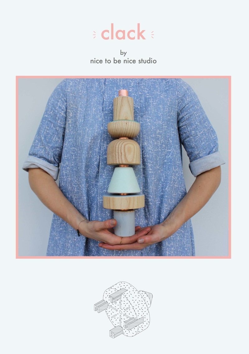 Clack Candleholders - Sophie Lou Design