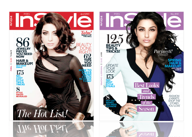 InStyle India Mockups - Justin Miller