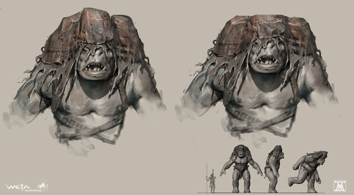 The Hobbit Orc Concept Art