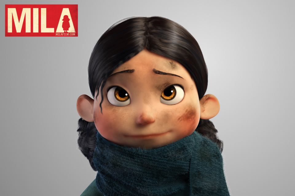 Mila Character - Andres Amaya 3D Artist
