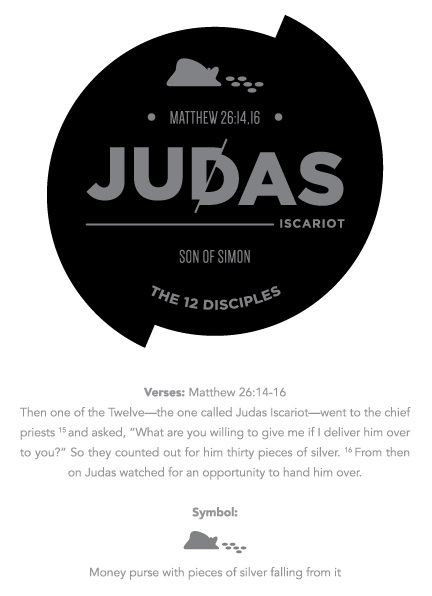 The 12 Disciples - Zach Arvidson Design