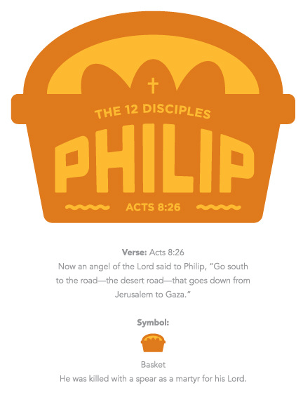 The 12 Disciples - Zach Arvidson Design