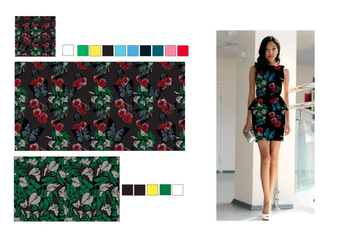 Metamorphosis - Textile Pattern - Ana Monteiro