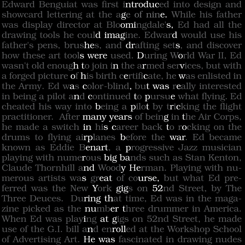 Edward Benguiat Banner - This is Andy