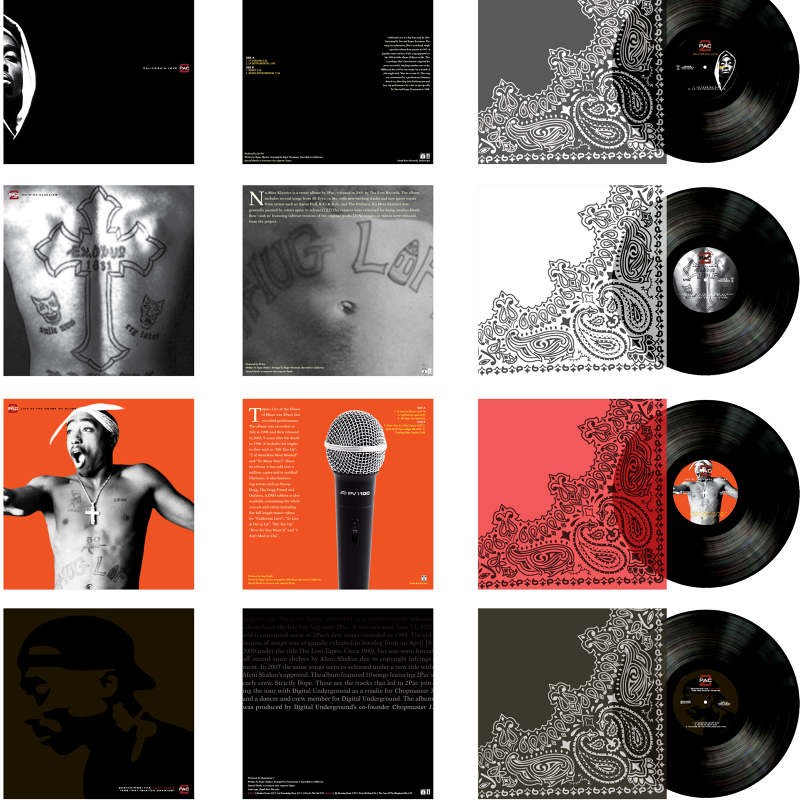 Tupac Vinyl Compilation Set - This is Andy