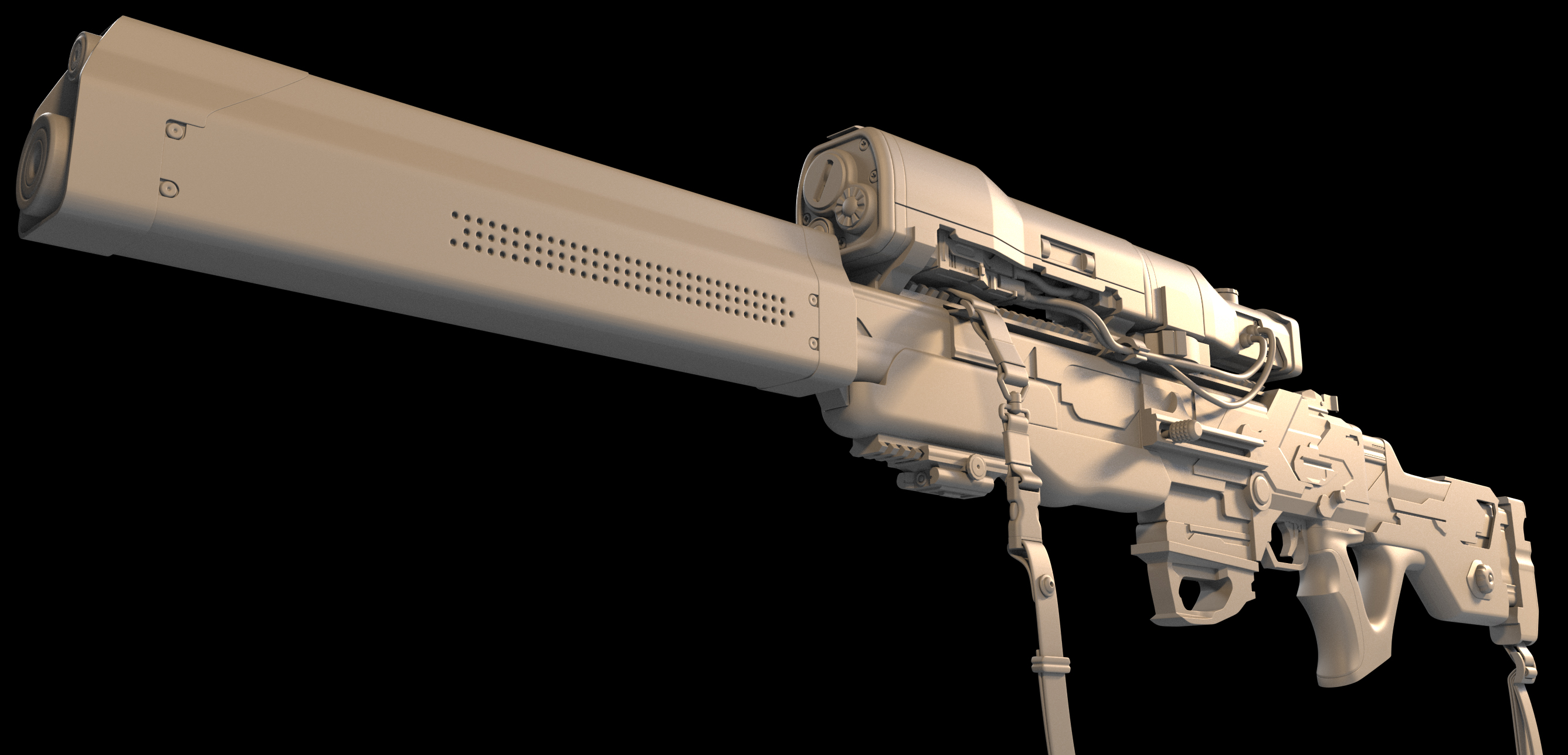 Maverick Sniper Rifle - doubles3d