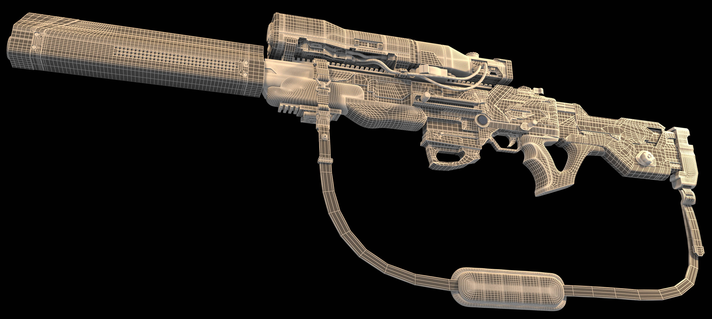 Maverick Sniper Rifle - doubles3d