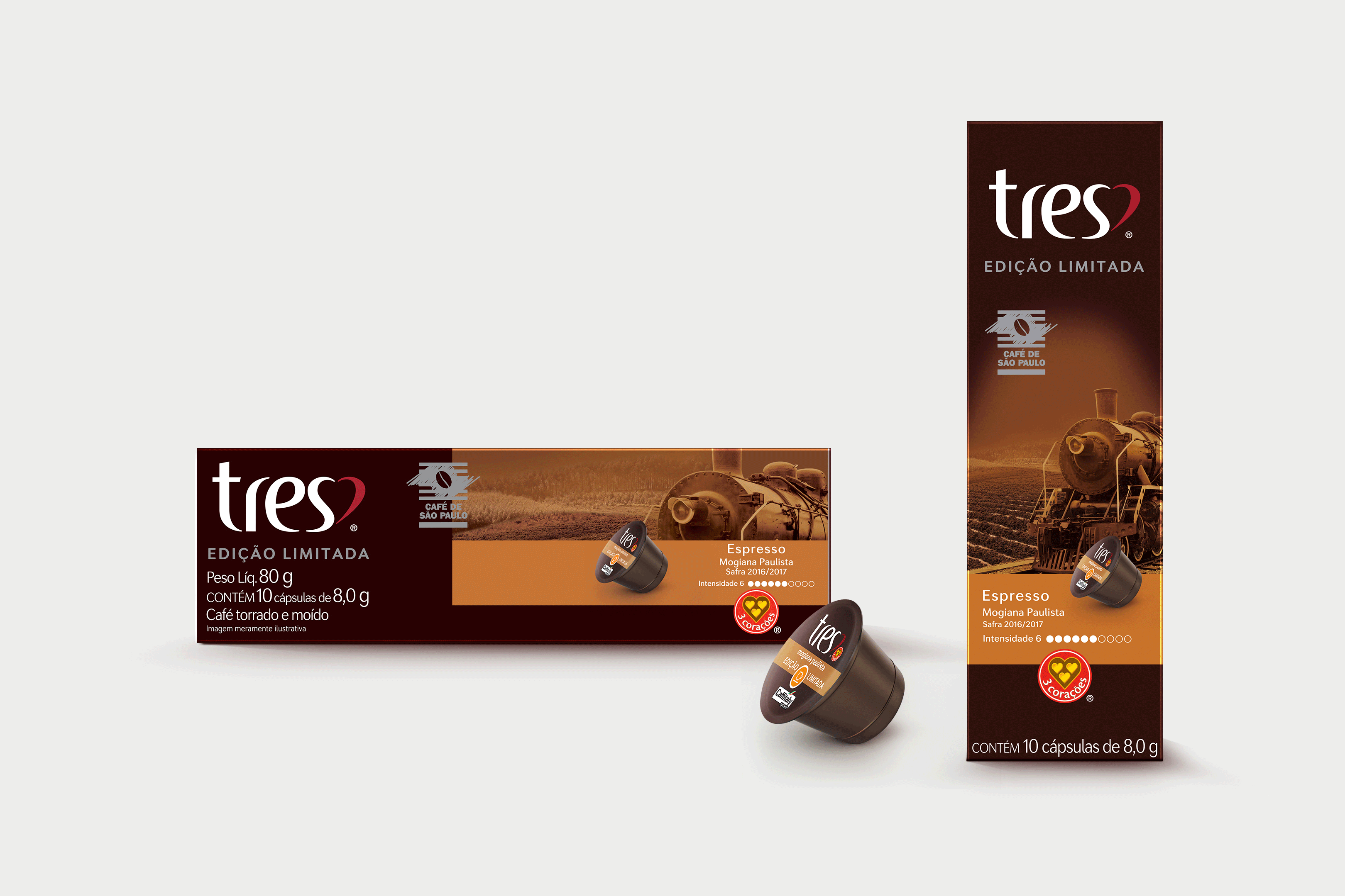 Cápsulas de Três - Portfolio Priscyla Falkenburger