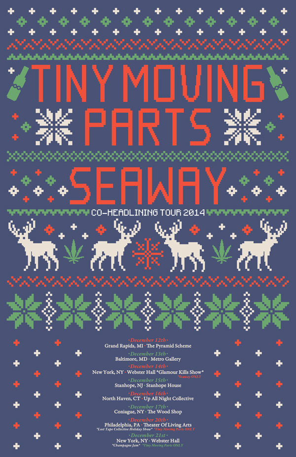 Tiny Moving Parts Poster - Alex Brown Creative
