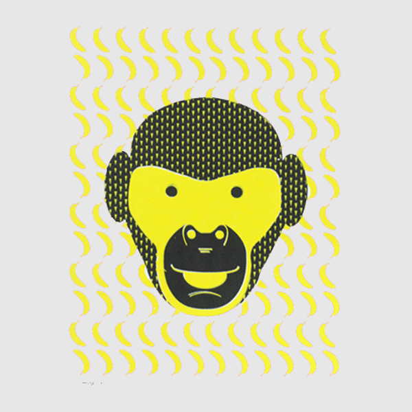 Monkey Illustrated - Guiba Studio Inc