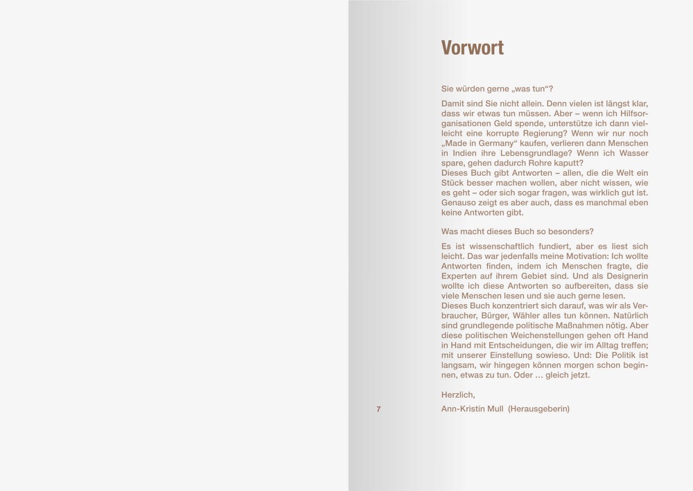 Ist öko immer gut - Ann Mull Grafikdesign und Fotografie