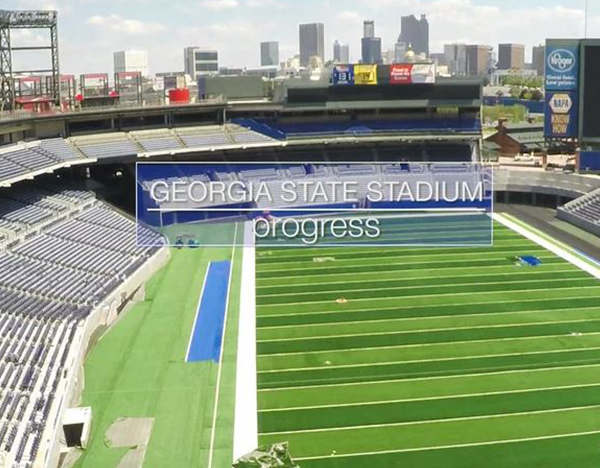 Georgia State University Stadium Progress - William Davis