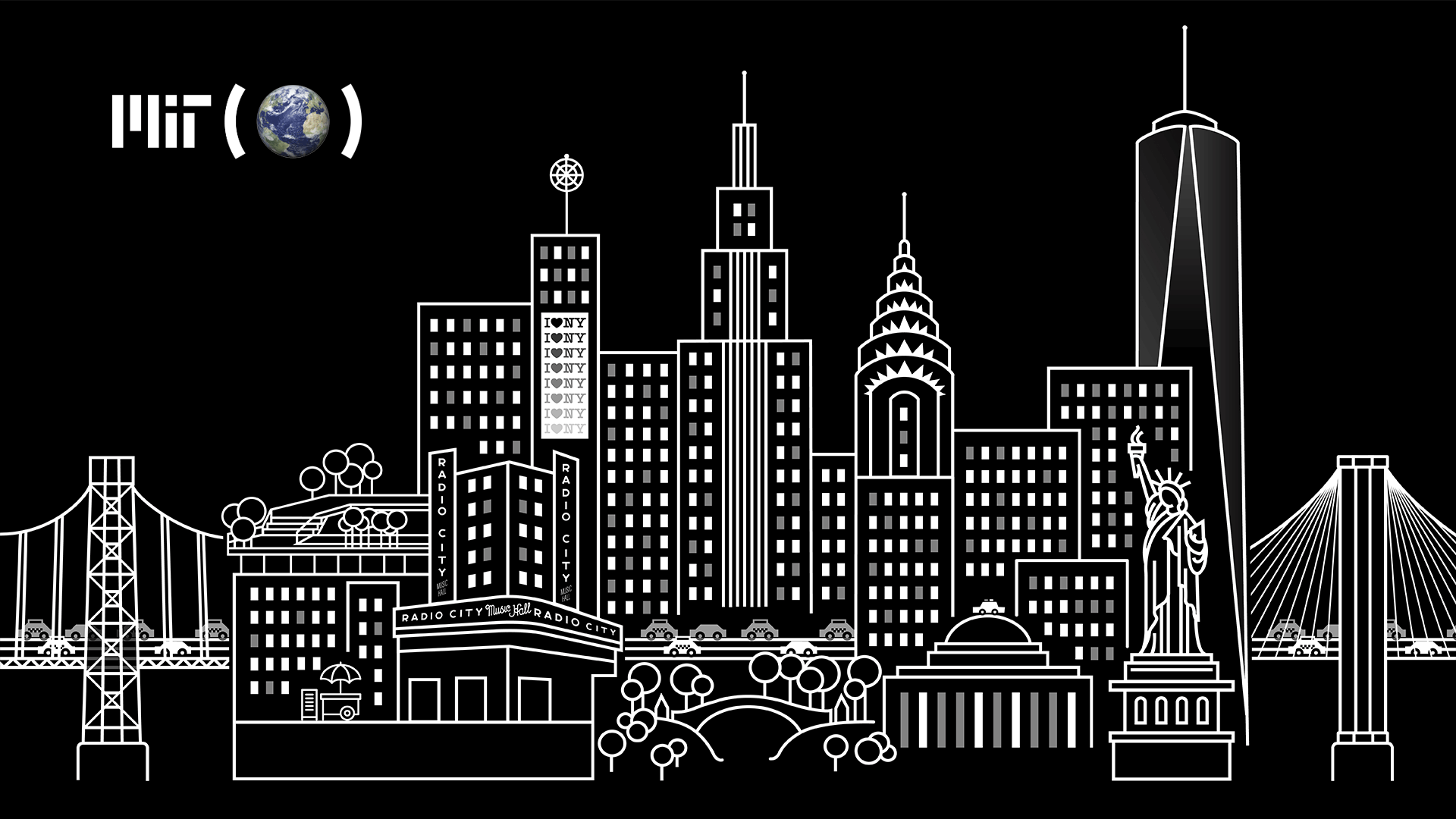 Animated Skylines for MIT - Marshall Lambert • Visual & Digital Designer