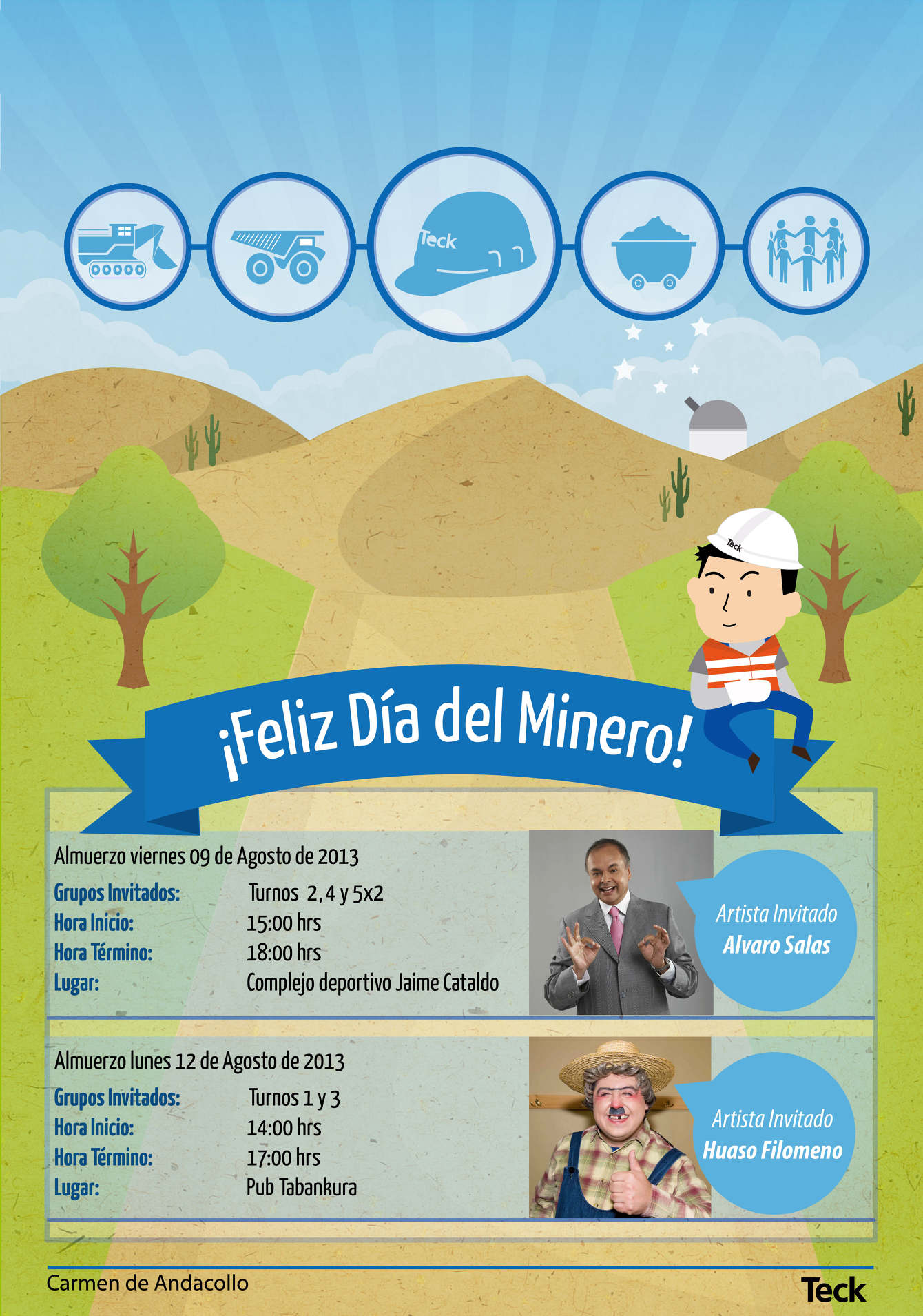 Afiches Corporativos / Teck CDA - connie's portfolio