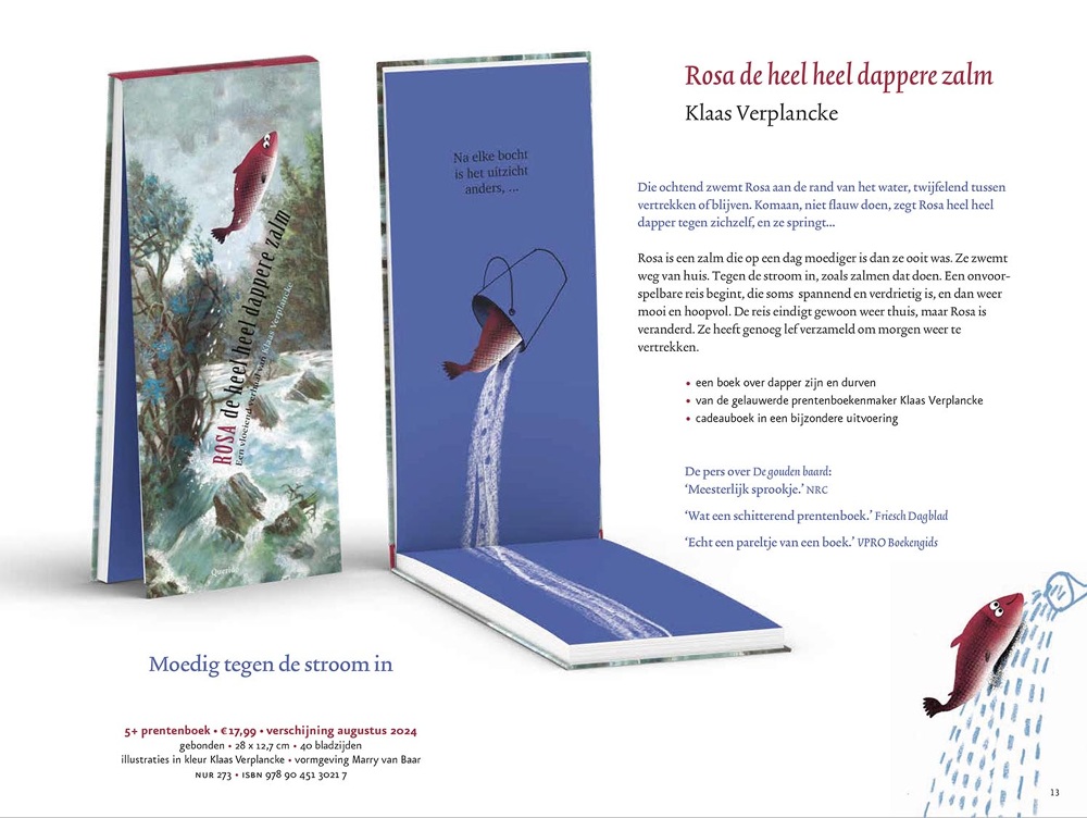 ROSA the very very brave salmon - www.klaas.be