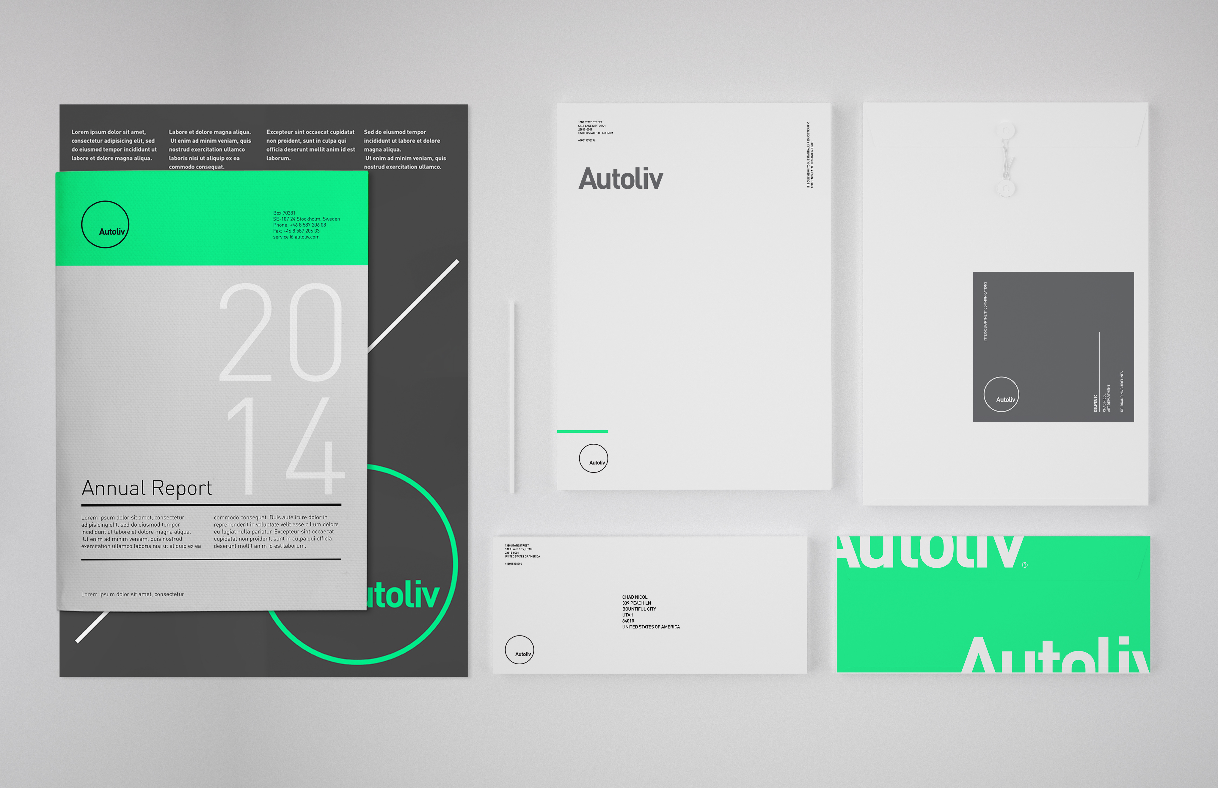 Autoliv Rebrand - Chad Nicol / Design