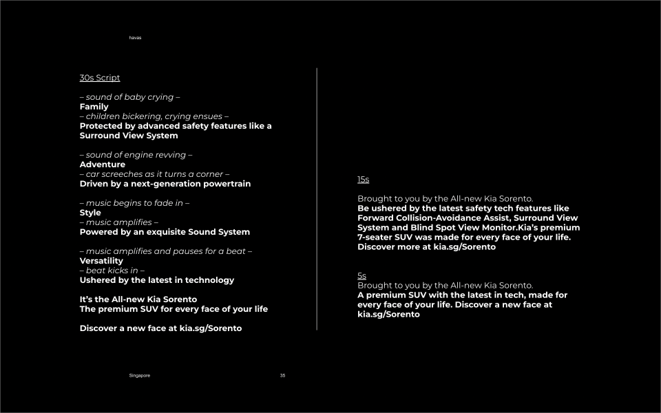 Havas (Singapore) 2019/20 - Justina Lim