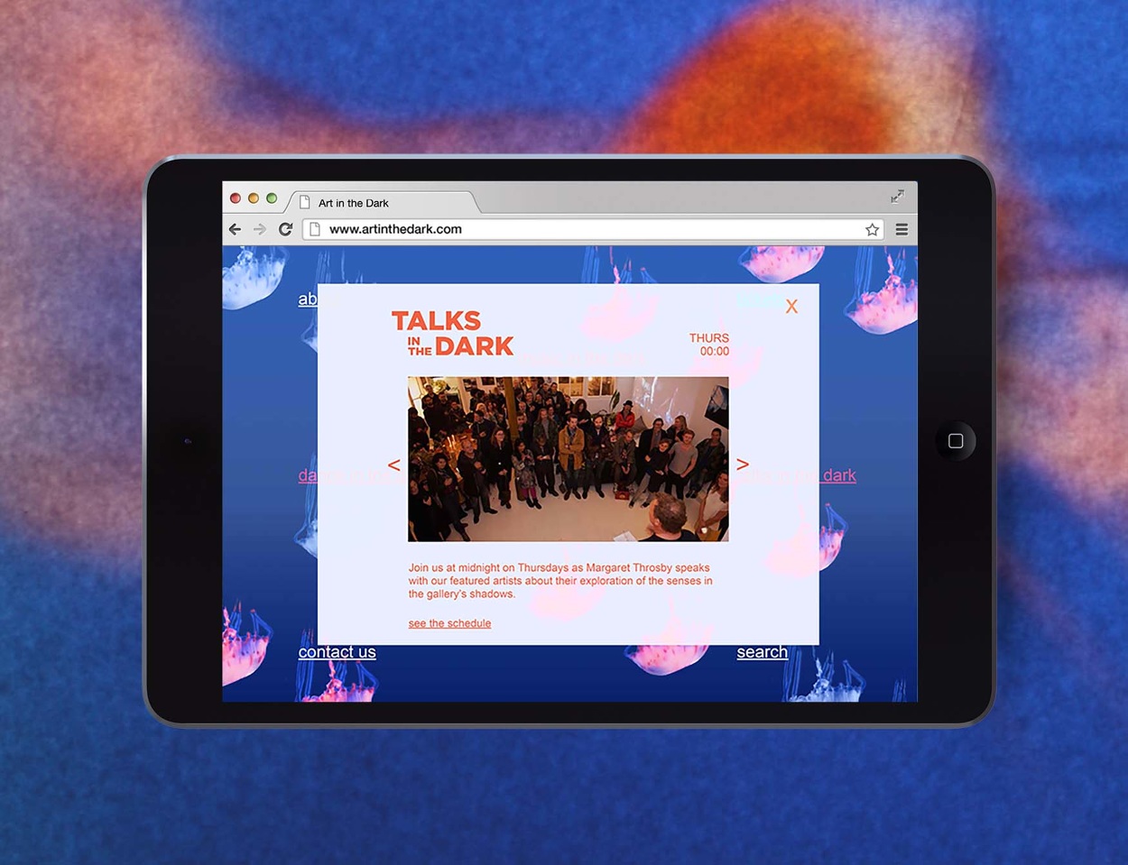 Art in the Dark Event Campaign - Catherine Spinks