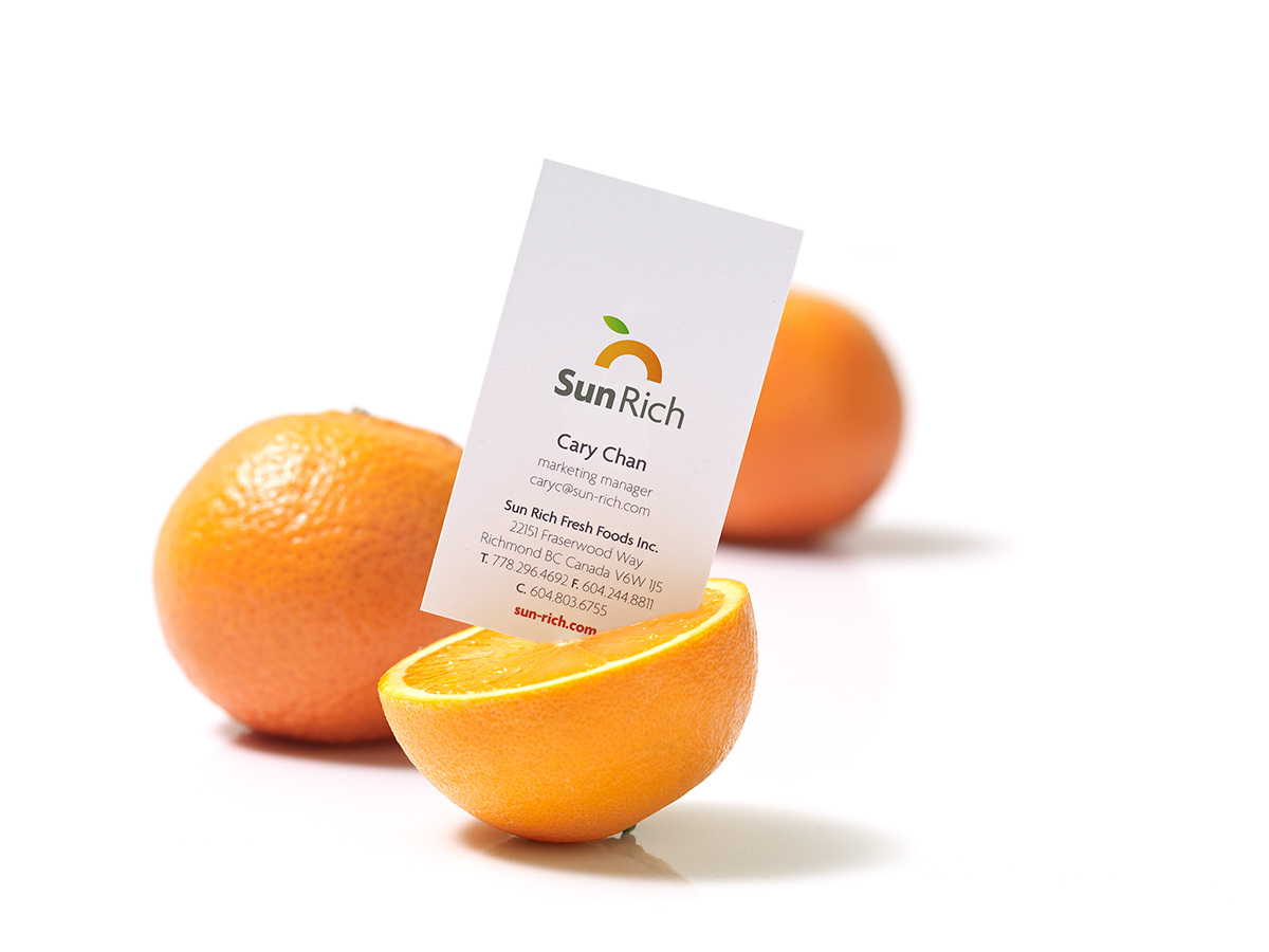 SUN RICH FOODS REBRANDING - Ben Blackstock