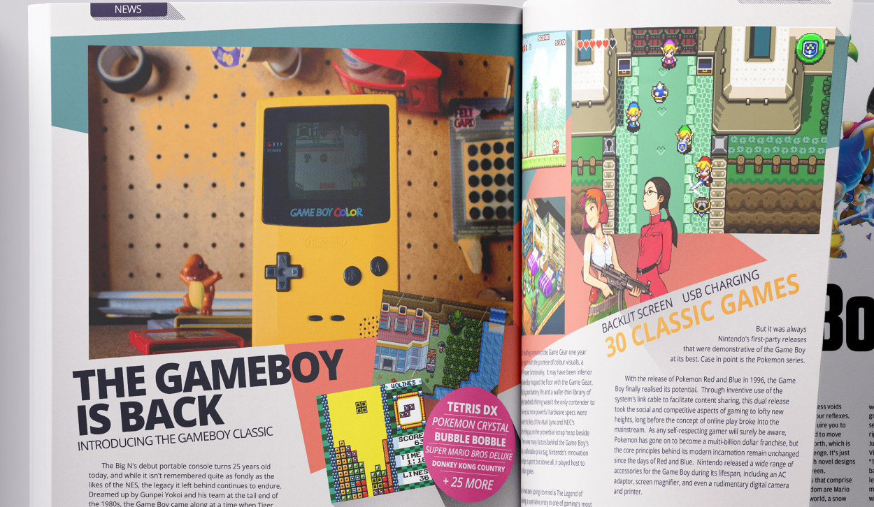 Nintendo Game Boy Classic - Graphic Design