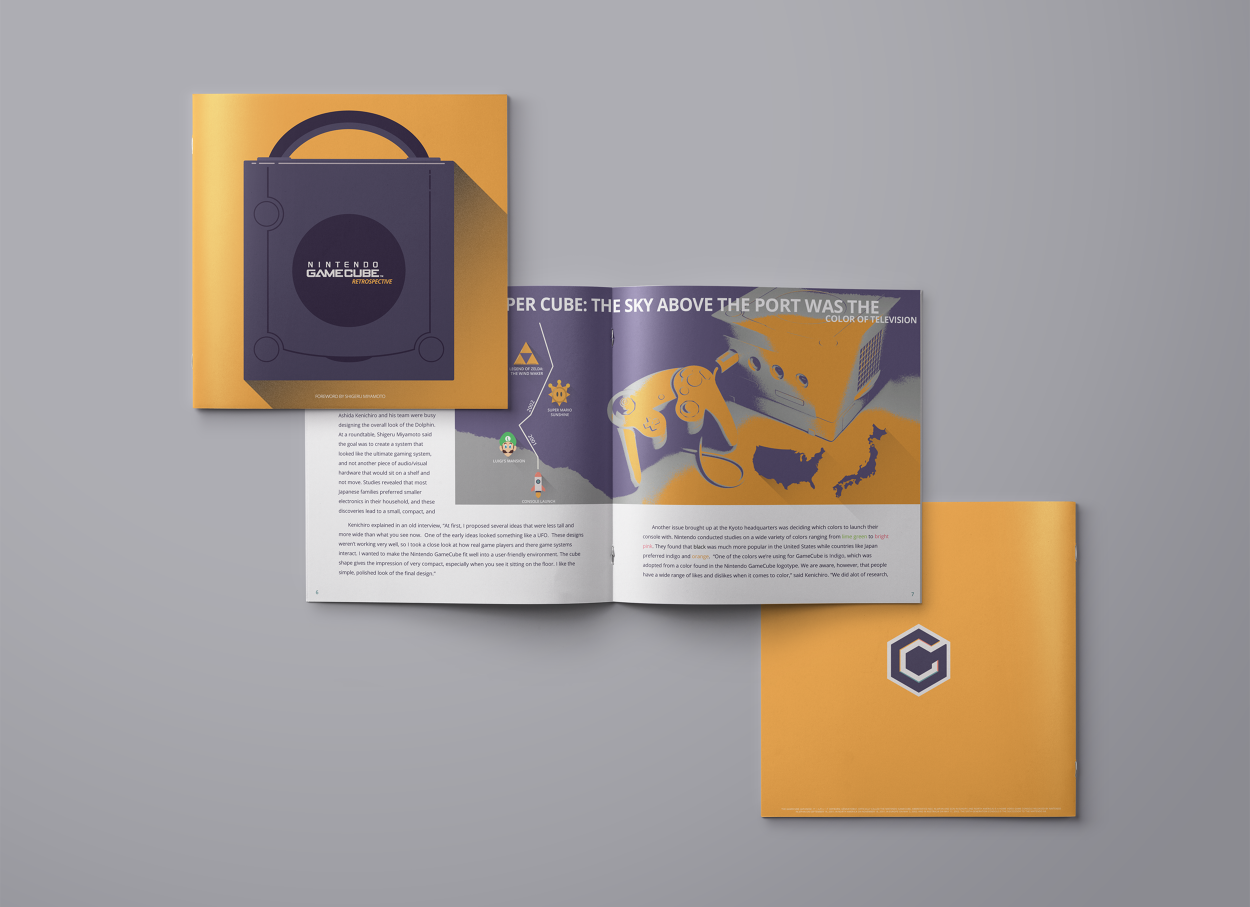 Nintendo Gamecube Classic - Graphic Design