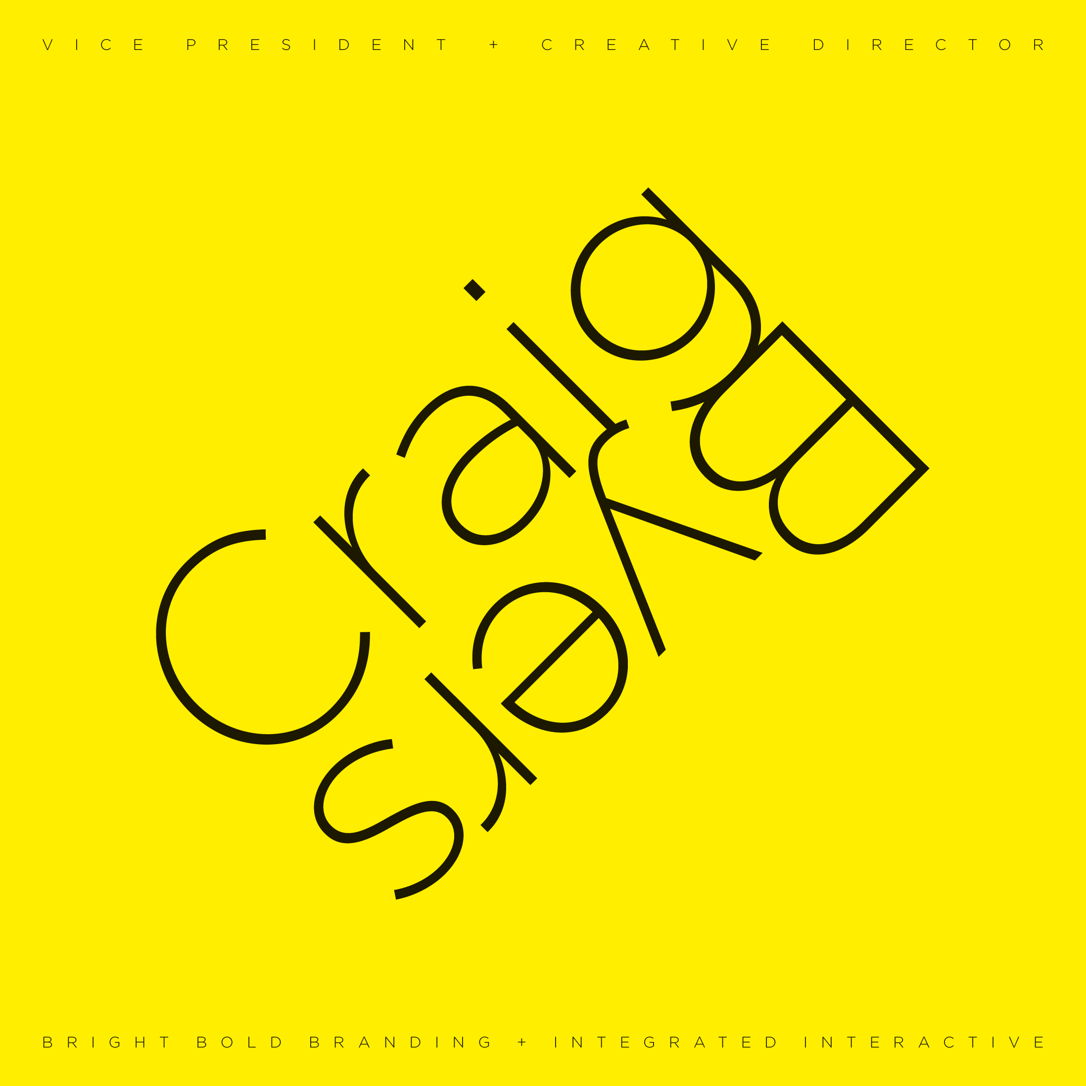 Craig Byers Introduction - Craig Byers, Vice President, Creative Director