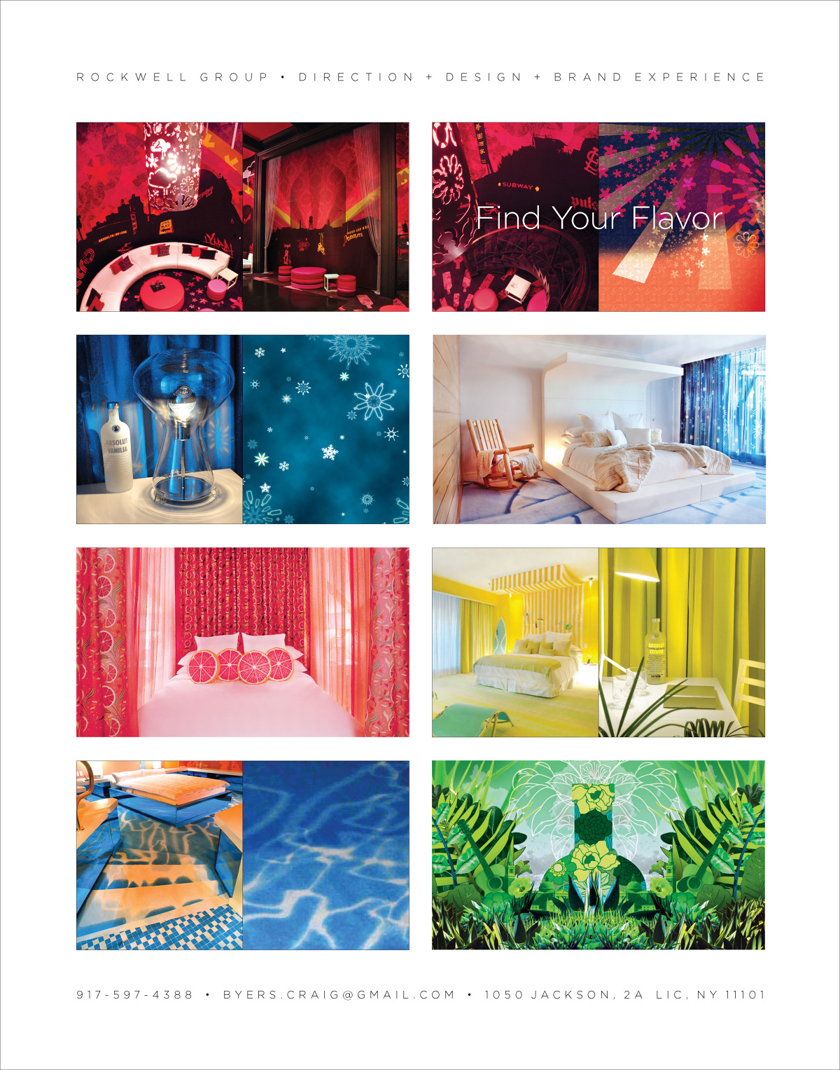 Absolut Find Your Flavor Suite - Craig Byers, Vice President, Creative ...