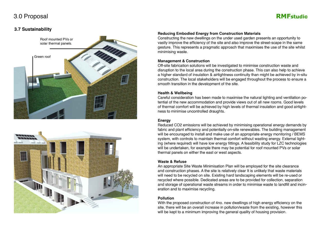 Design And Access Statement Valmore Urban Designer