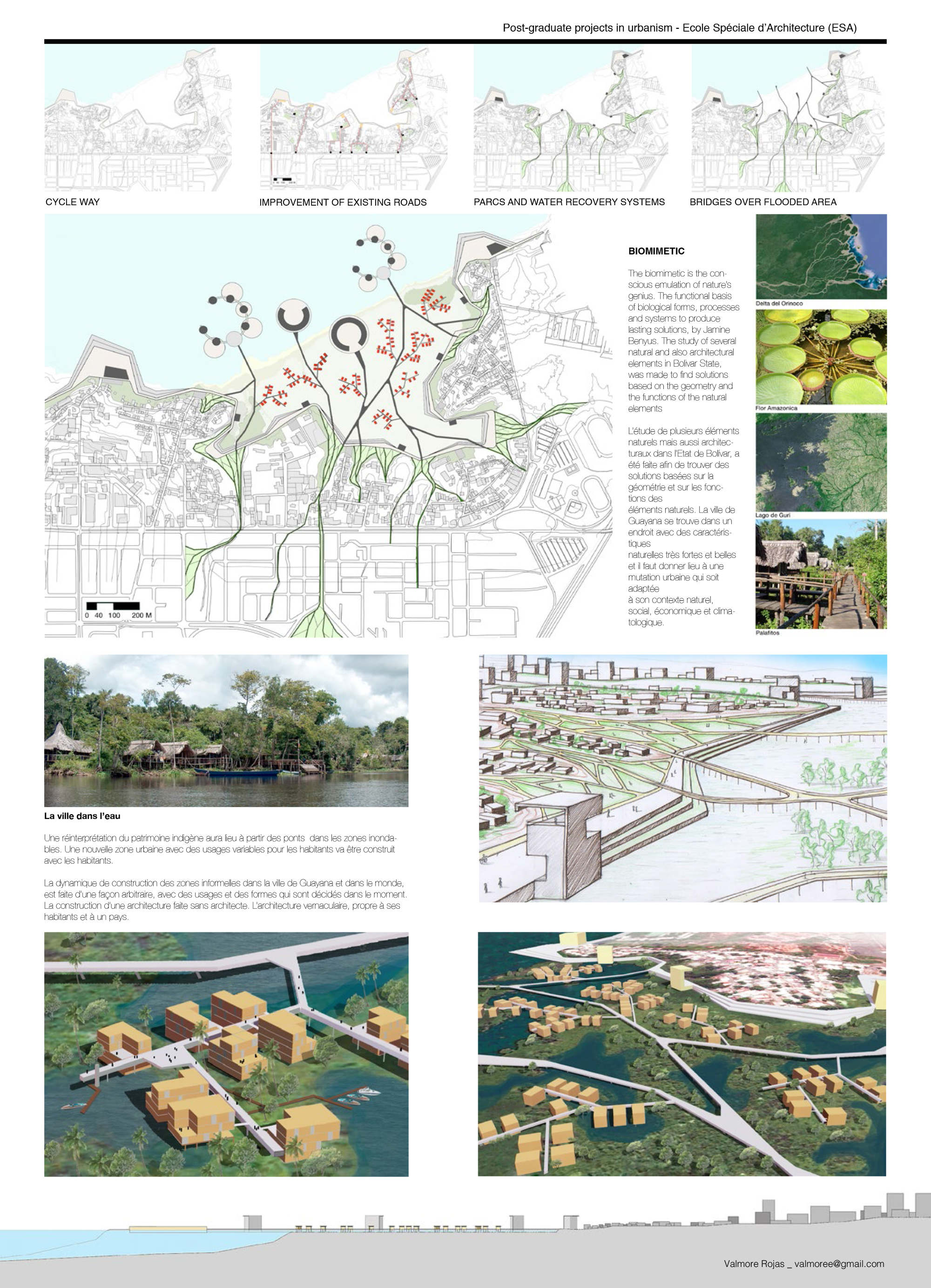 Guayana city of rivers - Valmore / Urban designer