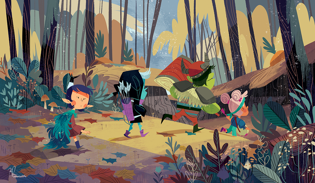 Margo and the Misfits - Zoe Persico Illustration