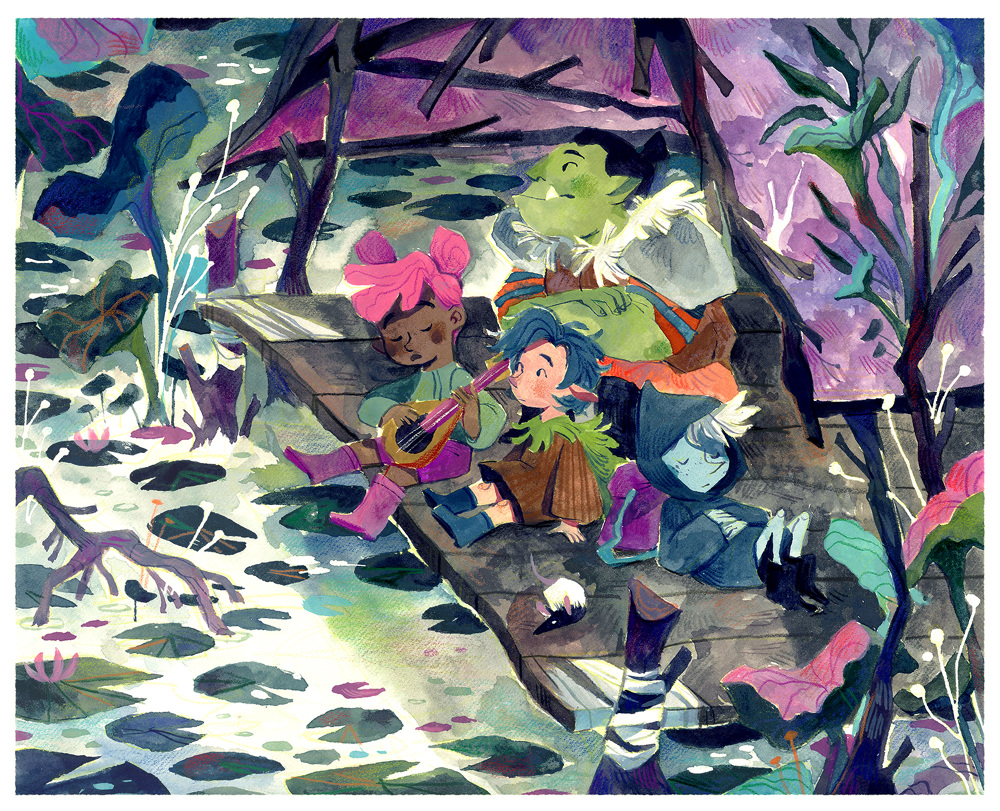 Margo and the Misfits - Zoe Persico Illustration