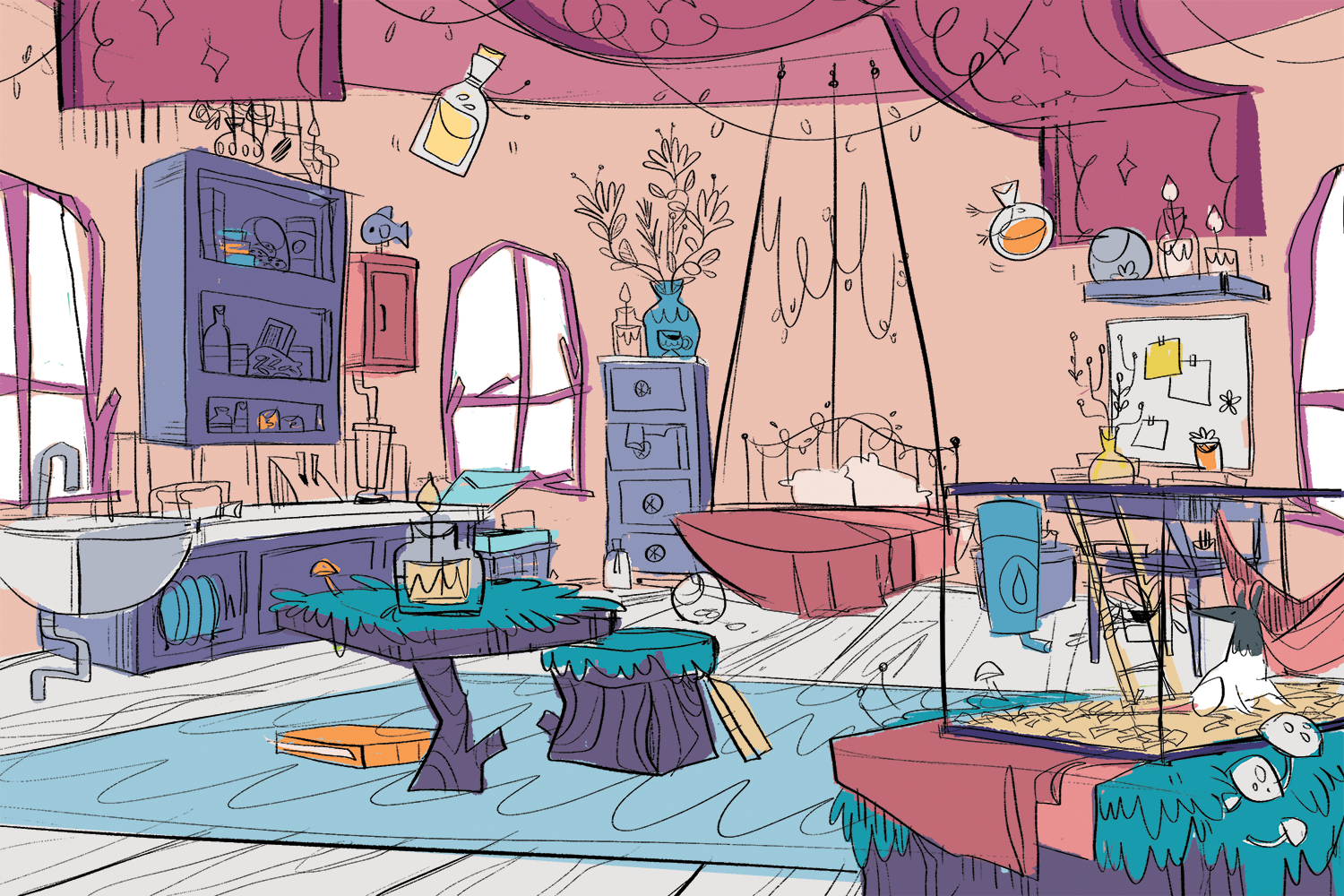 Margo and the Misfits - Zoe Persico Illustration