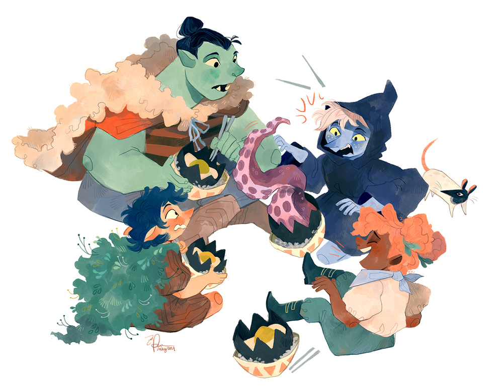 Margo and the Misfits - Zoe Persico Illustration