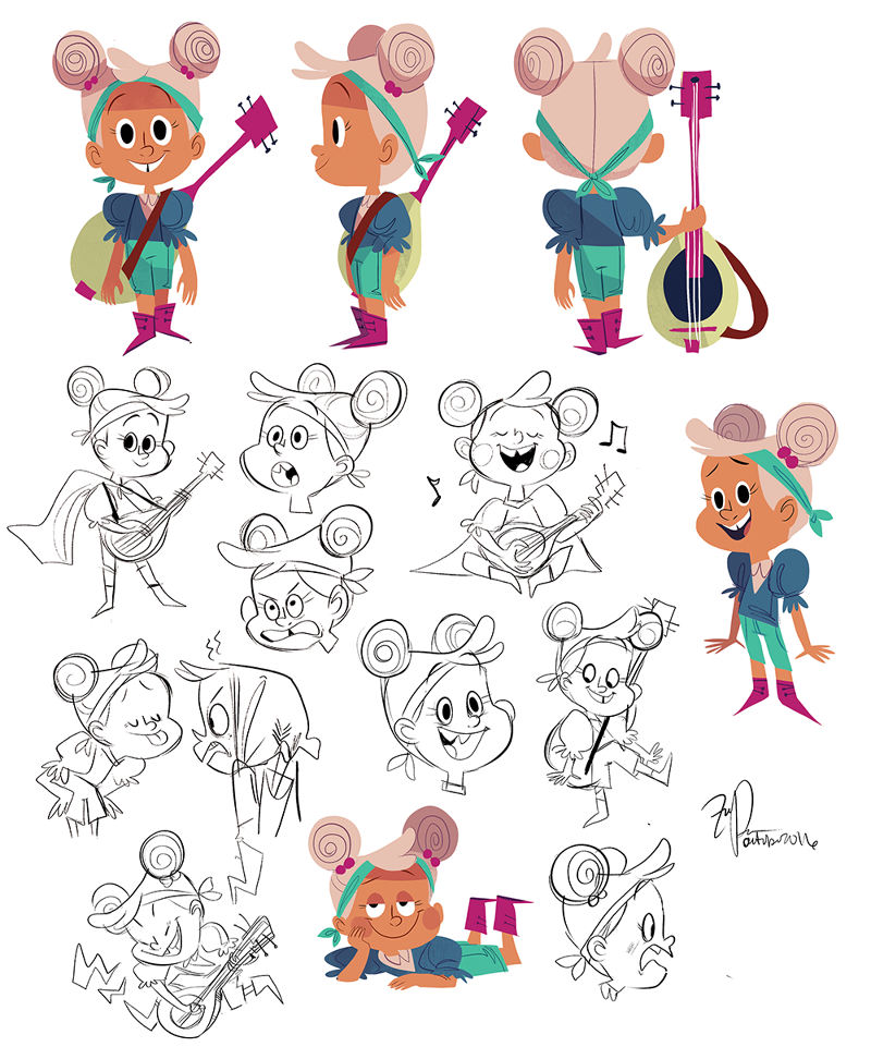 Margo and the Misfits - Zoe Persico Illustration