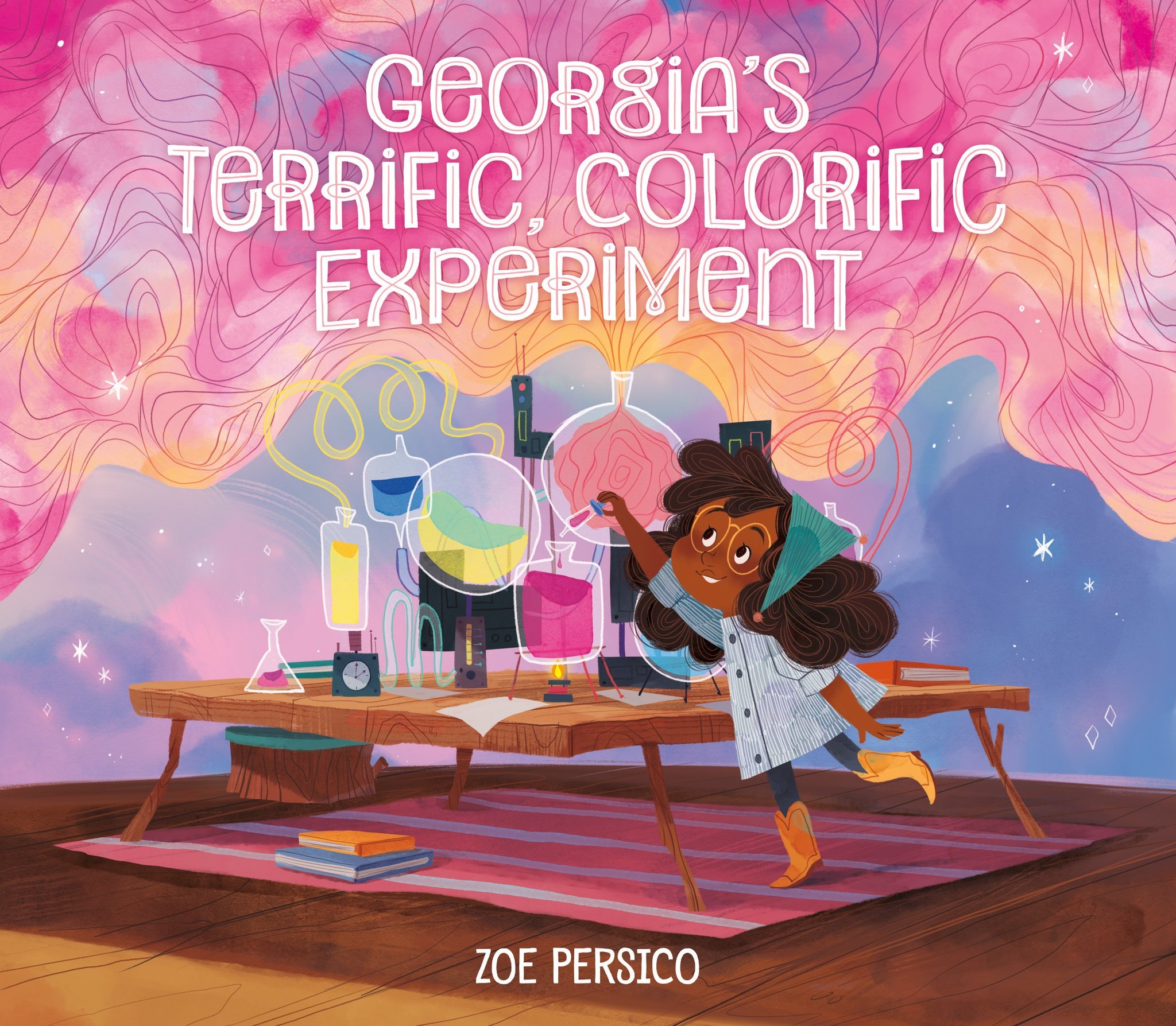 Georgia's Terrific, Colorific Experiment - Zoe Persico Illustration