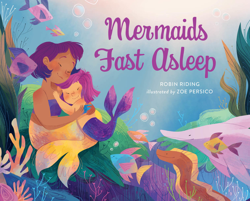 Mermaids Fast Asleep - Zoe Persico Illustration