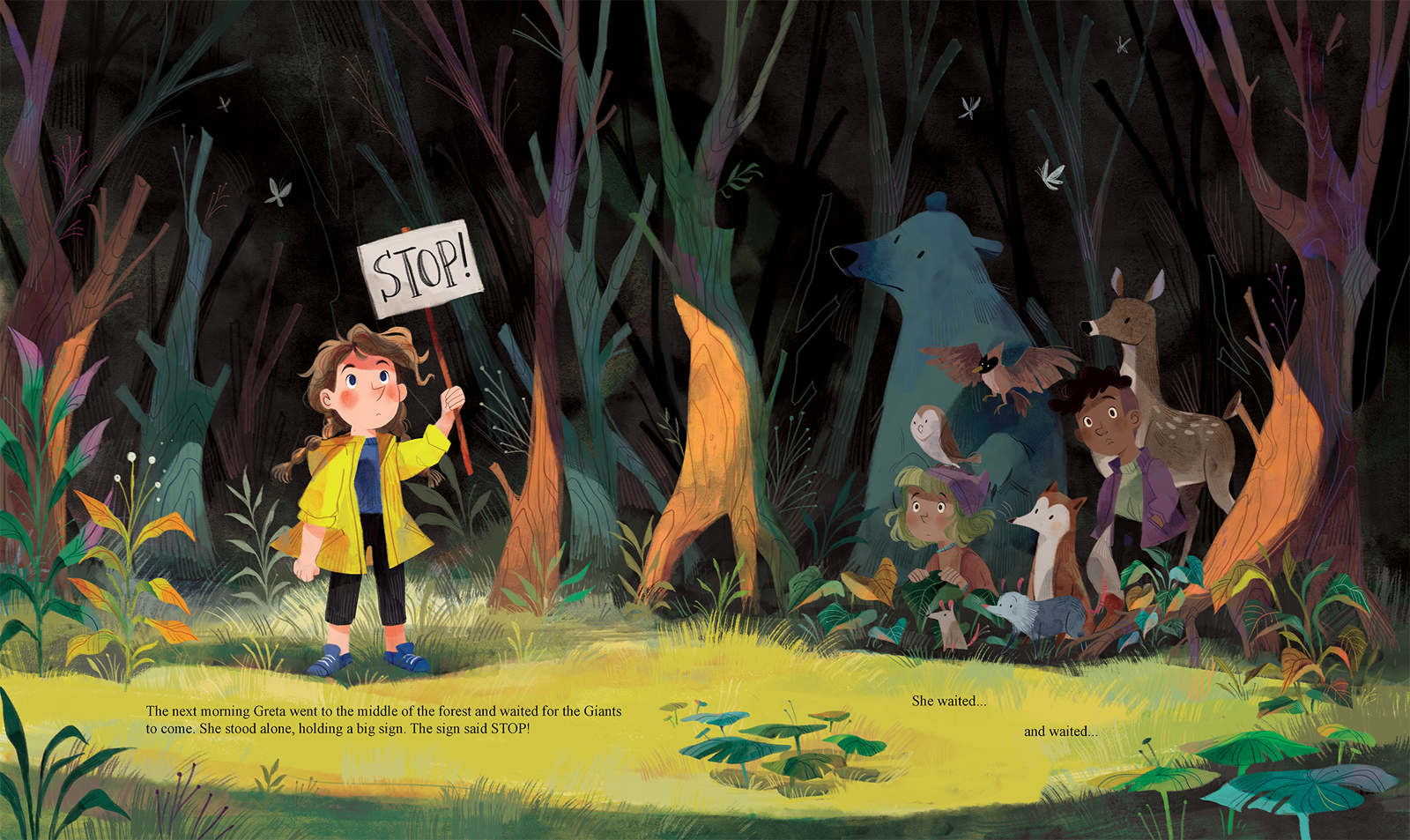 Greta and the Giants - Zoe Persico Illustration