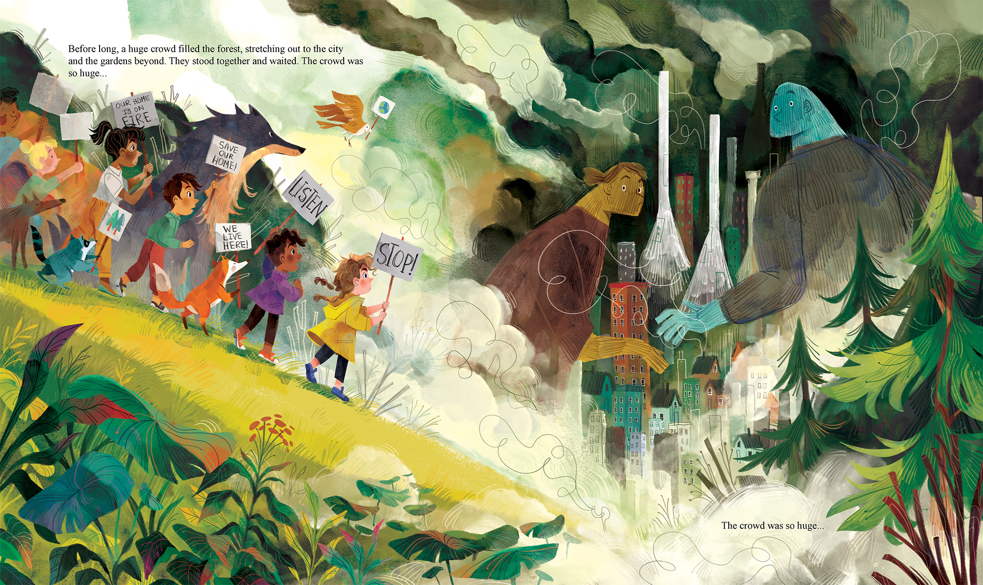 Greta and the Giants - Zoe Persico Illustration