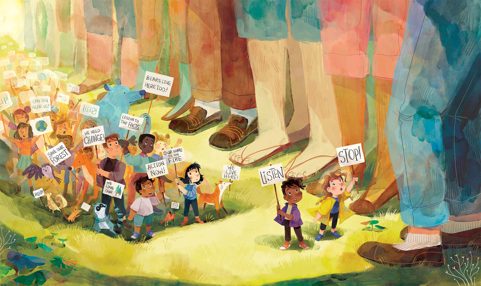 Greta and the Giants - Zoe Persico Illustration