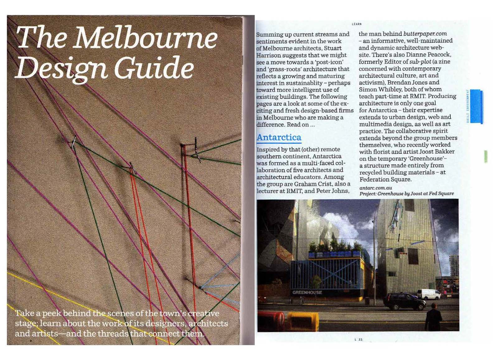 The Melbourne Design Guide - antarcold