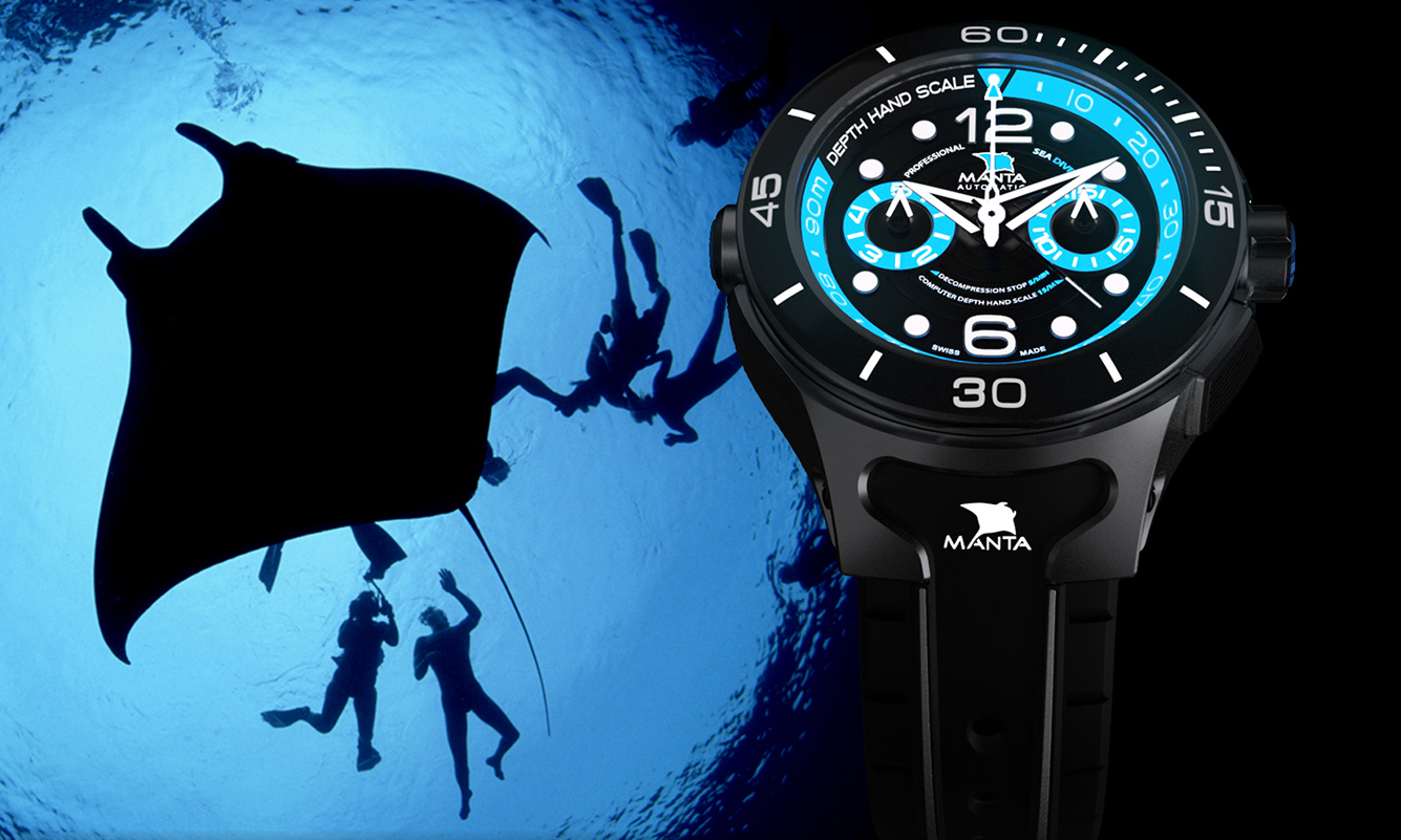MANTA DIVER WATCH - ULTRAVISION DESIGN STUDIO
