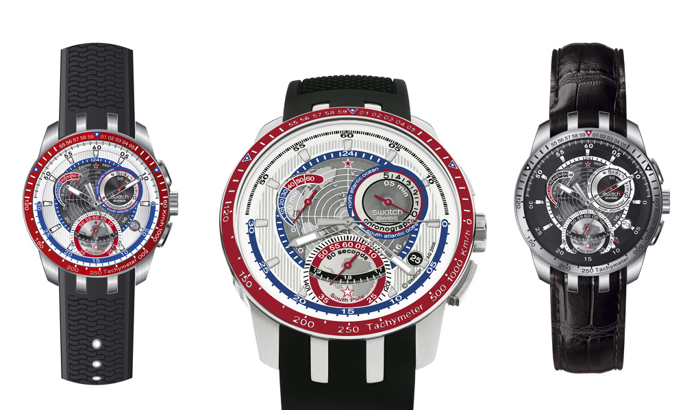 SWATCH RETROGRADE - ULTRAVISION DESIGN STUDIO